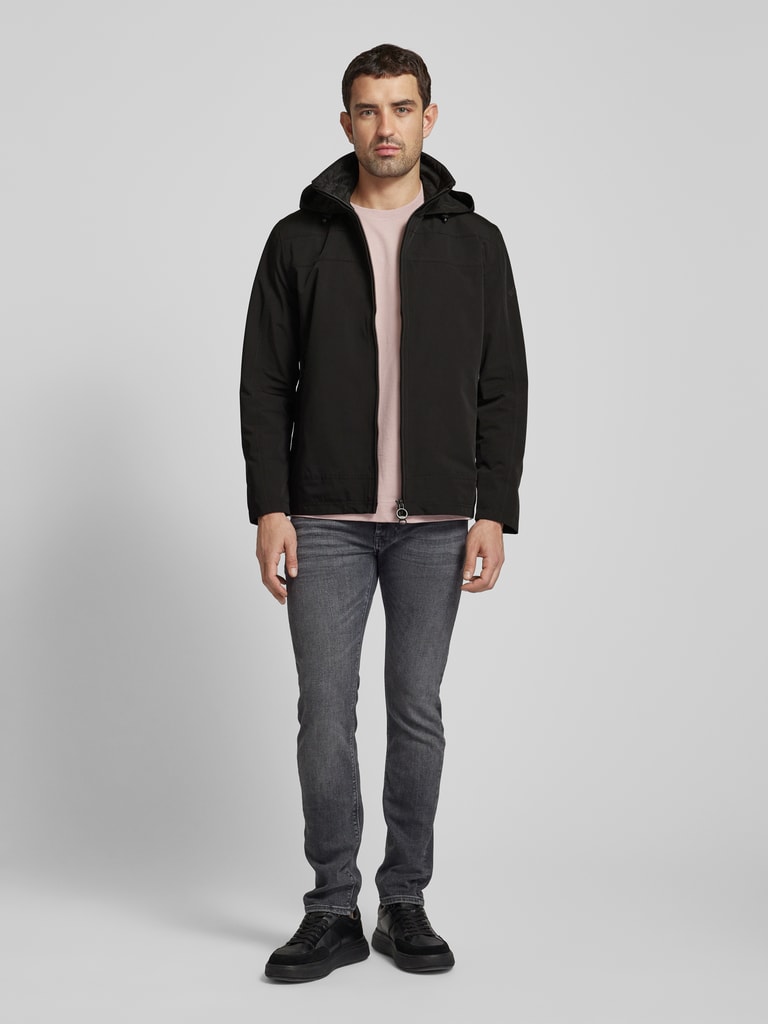 Wellensteyn Regular fit functioneel jack met opstaande kraag, model 'SPORTMANN' in zwart online ...