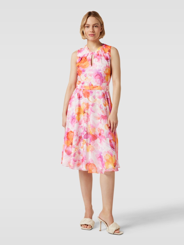 Vera Mont Cocktailkleid mit floralem Muster (pink) online kaufen