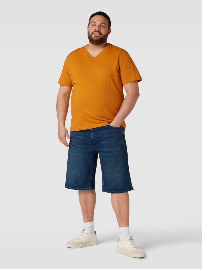 S.Oliver Plus PLUS SIZE Regular Fit Jeansshorts im Used-Look ...