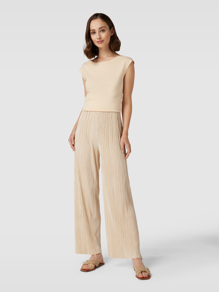 Marc Cain T-Shirt mit U-Boot-Ausschnitt (offwhite) online kaufen