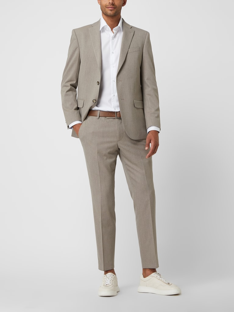 Roy Robson Slim Fit Business-Hemd aus Baumwolle (weiss) online kaufen