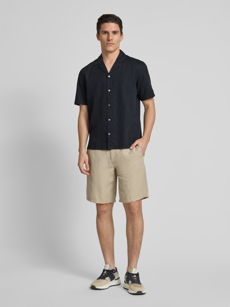Marc O'Polo Regular Fit Freizeithemd aus reiner Baumwolle (black ...