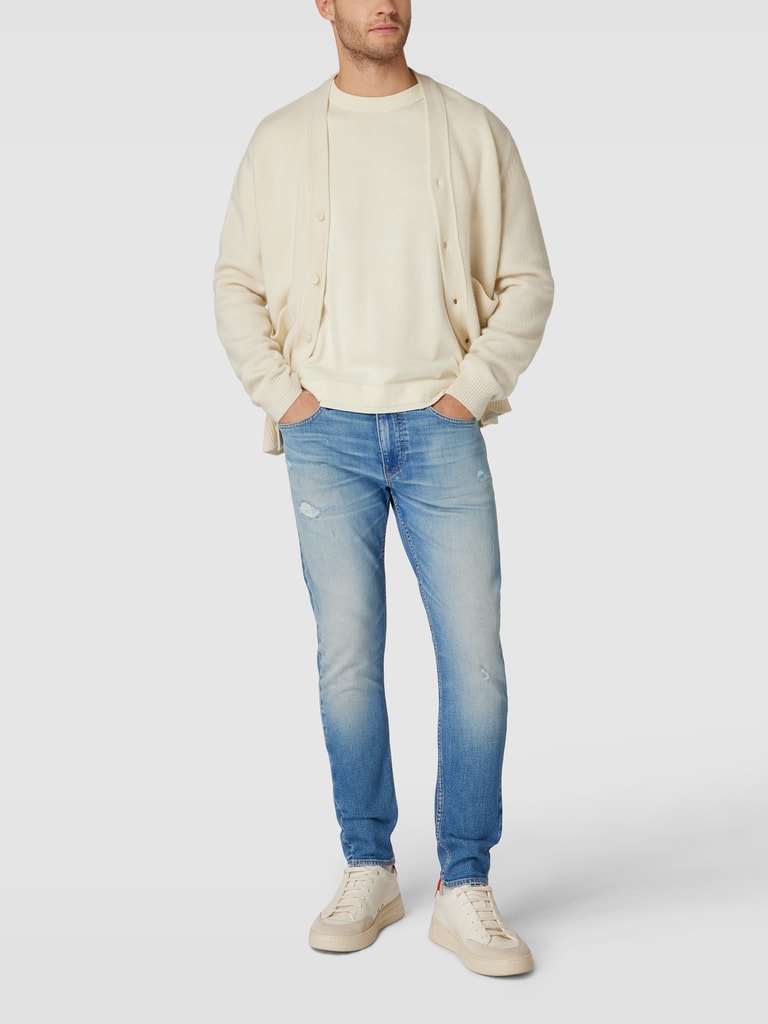 BOSS Orange Jeans mit Label-Patch Modell 'Delano' (jeansblau) online kaufen