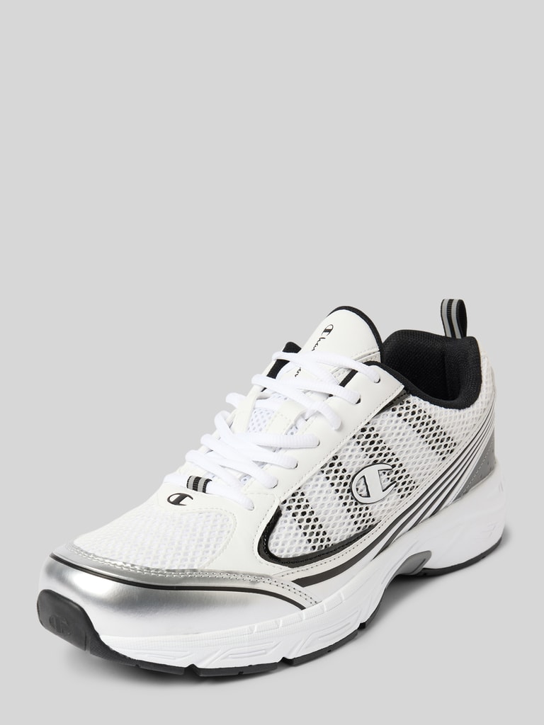 CHAMPION Sneaker mit Logo-Badge Modell 'RN00 II' (silber) online kaufen