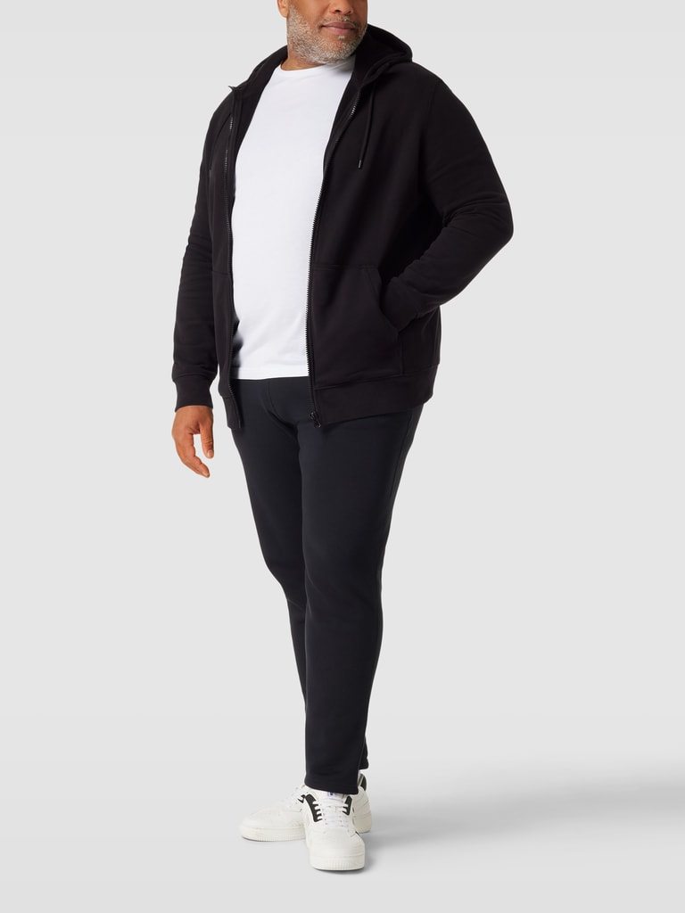 S.Oliver Plus PLUS SIZE Sweatjacke mit Reißverschluss (black) online kaufen