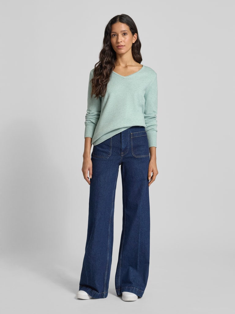Christian Berg Woman Regular Fit Longsleeve aus Viskose-Mix in Strick ...
