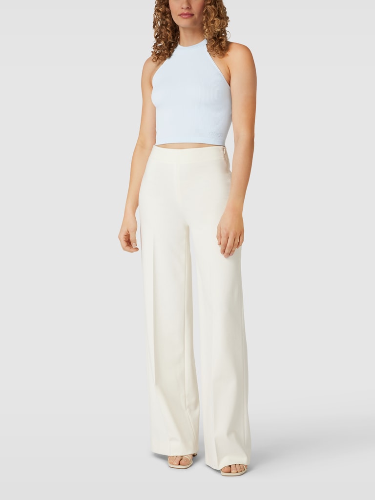 Guess Top mit Spitzenbesatz Modell 'TORI' (bleu) online kaufen