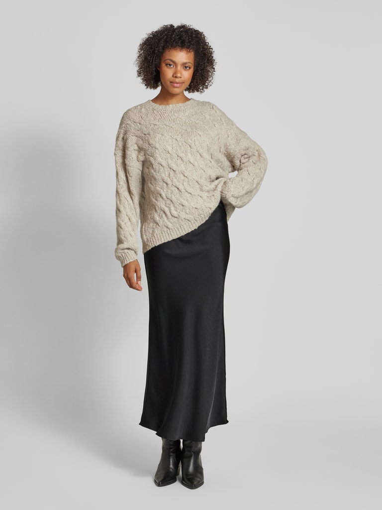 Neo Noir Maxirock mit elastischem Bund Modell 'Vicky' (black) online kaufen