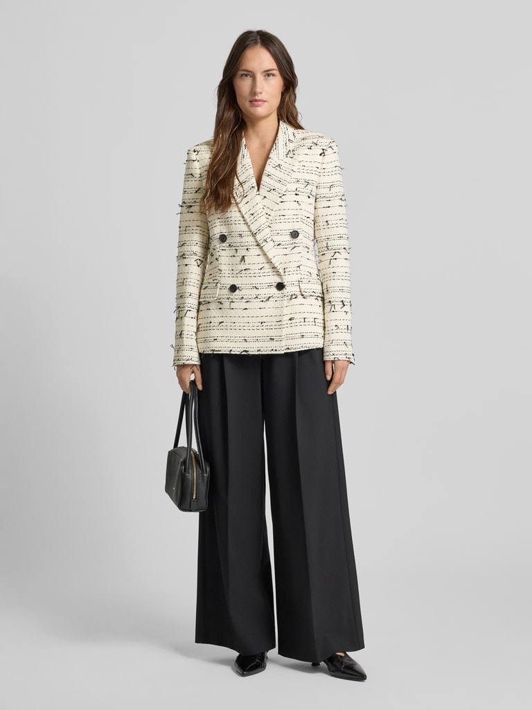 BOSS Slim Fit Longblazer aus Baumwoll-Mix Modell 'JALETO9' (offwhite ...