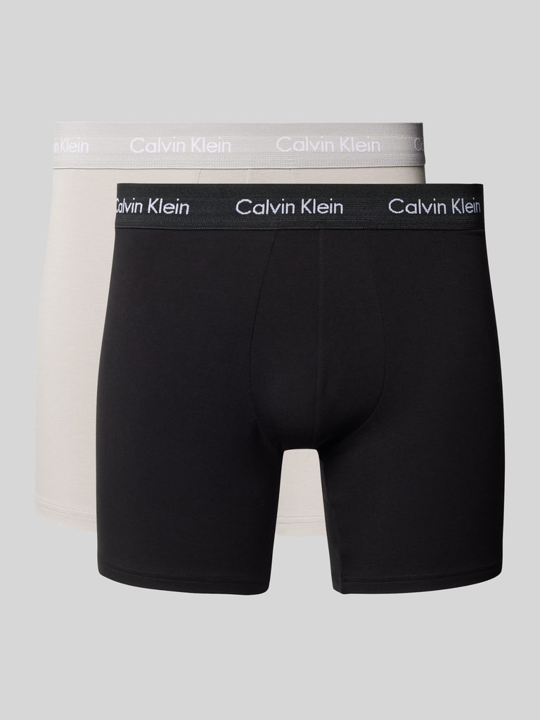 Calvin Klein Underwear Trunks mit Label-Bund im 3er-Pack (petrol ...