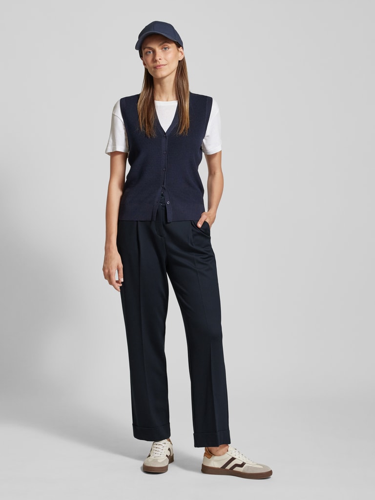 Someday Straight Leg Stoffhose mit Bundfalten Modell 'Cisilia easy ...