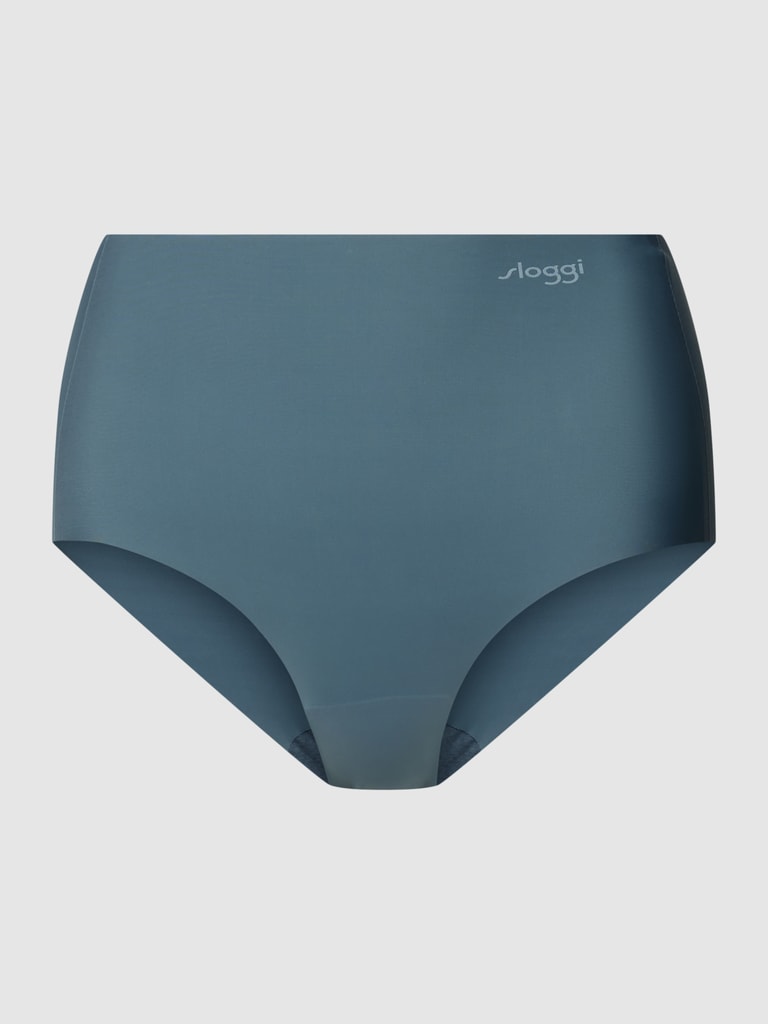 Sloggi Slip met labeldetail, model 'Zero Feel Maxi' in donkerblauw ...