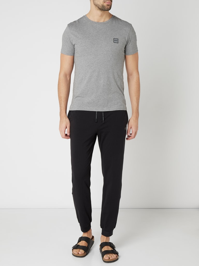 BOSS Sweatpants mit Label-Stitching Modell 'Mix&Match Pants' (black ...