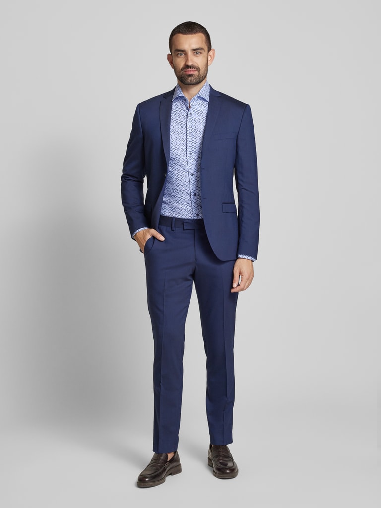 ETERNA Modern Fit Businesshemd mit Haifischkragen (bleu) online kaufen