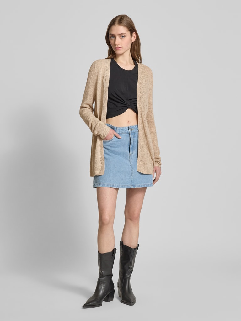Only Loose fit cardigan van tricot, model 'SUNNY' in zand online kopen ...