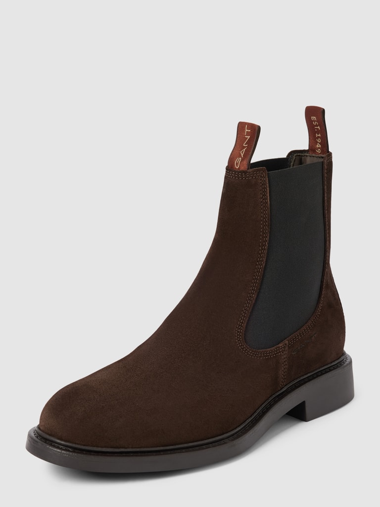 Gant Chelsea Boots aus Wildleder Modell 'Millbro' (dunkelbraun) online ...