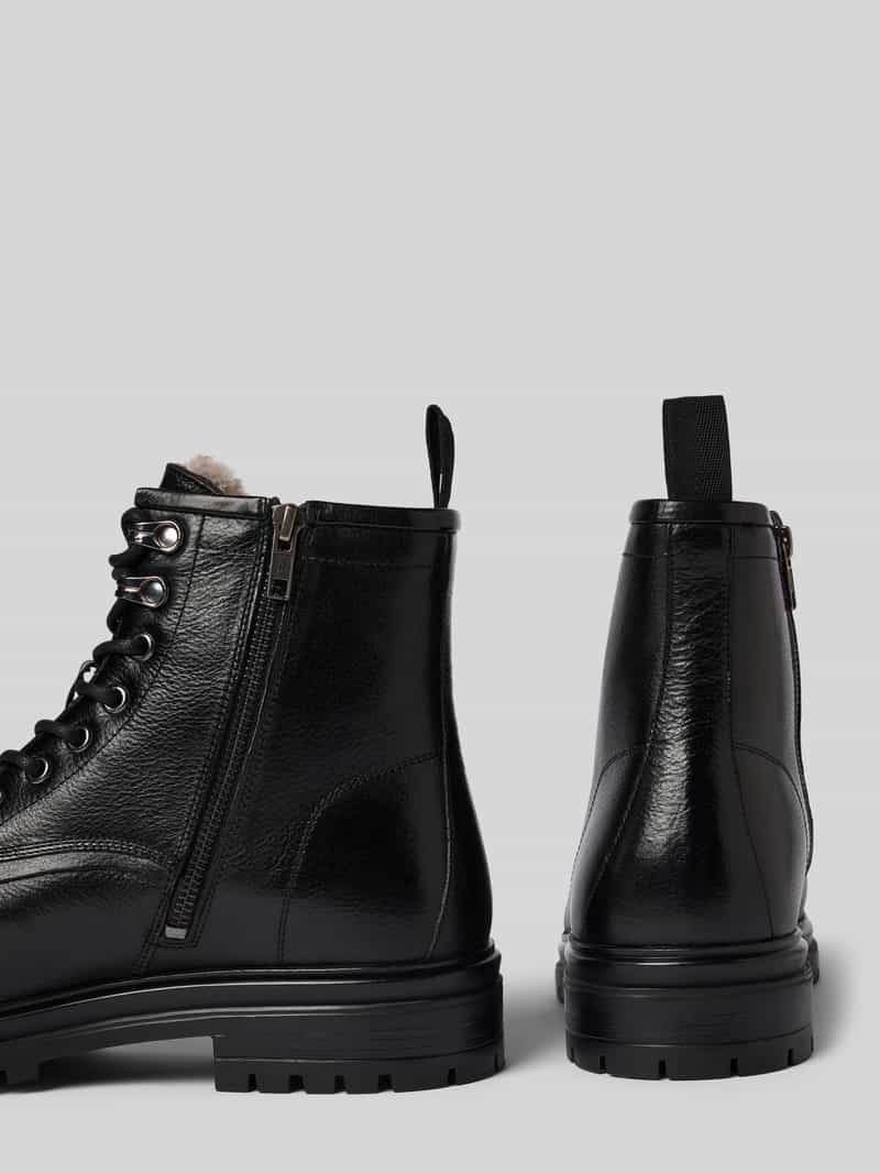 Digel Veterlaarzen met labeldetail model 'Savoy' - Schoenen.nl