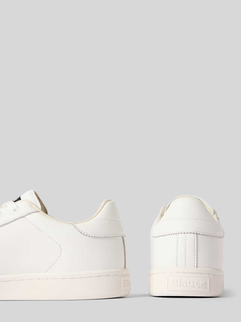 Blauer USA Sneakers van echt leer model 'LOWELL01' - Schoenen.nl