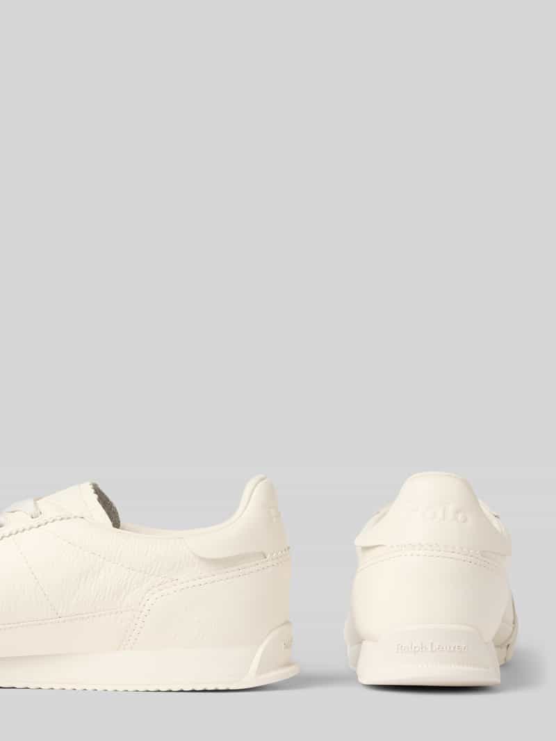 Polo Ralph Lauren Lage sneakers van echt leer model 'HESTER' - Schoenen.nl